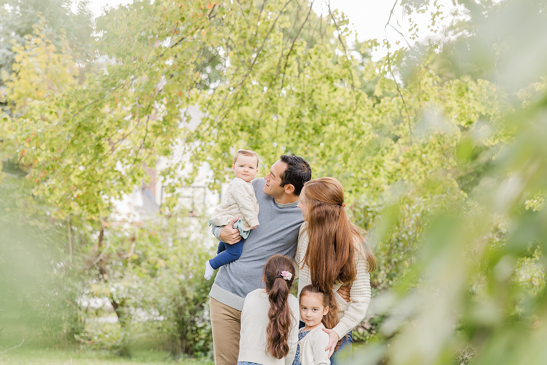Family photo session with tree swing | Natick Massachusetts - Sara ...