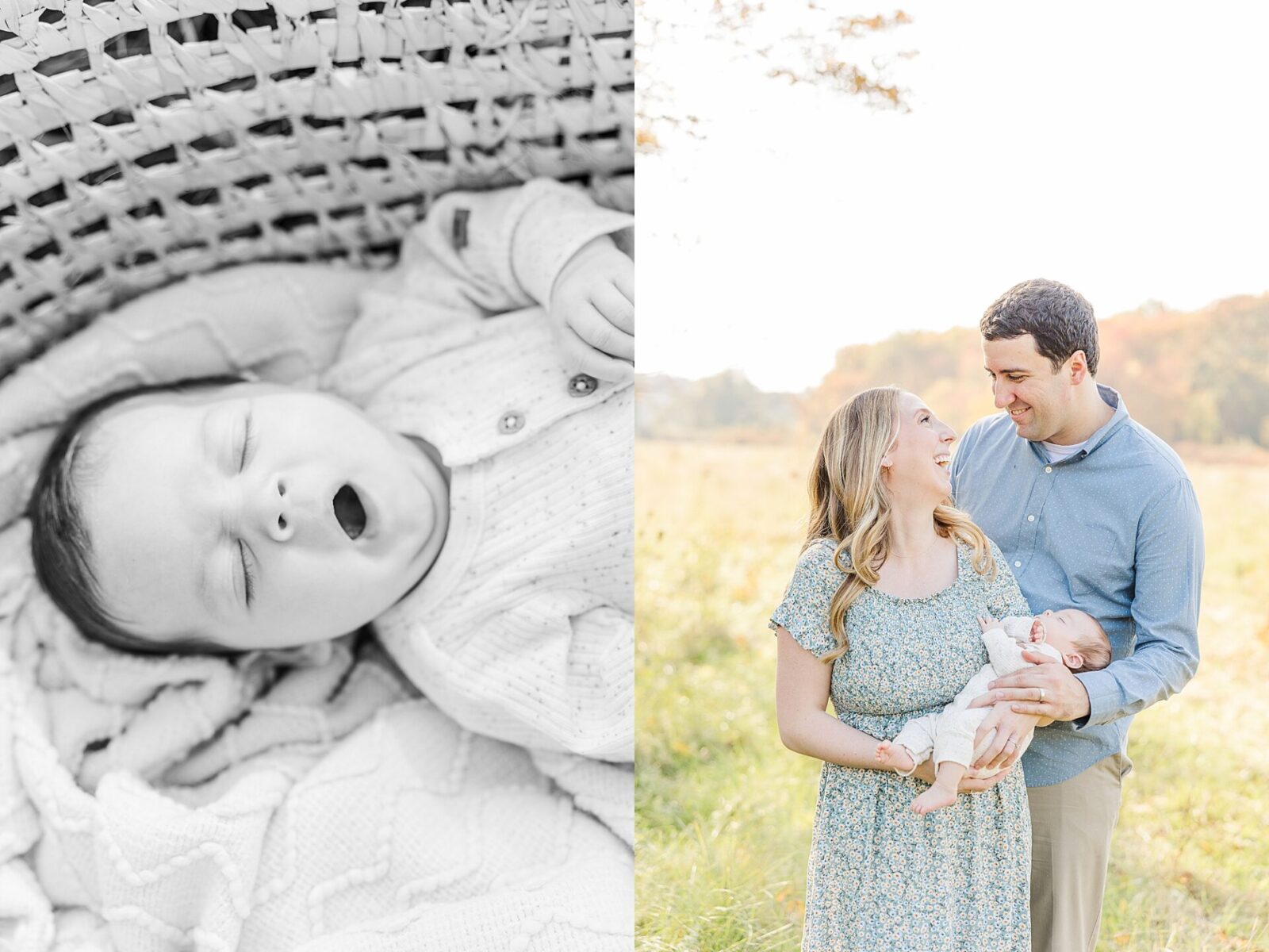 Fall Outdoor Newborn Photo Session with NICU baby - Sara Sniderman ...